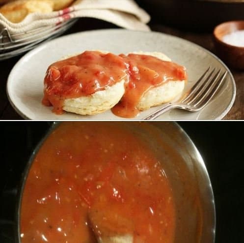 Tomato Gravy - Nine Recipes