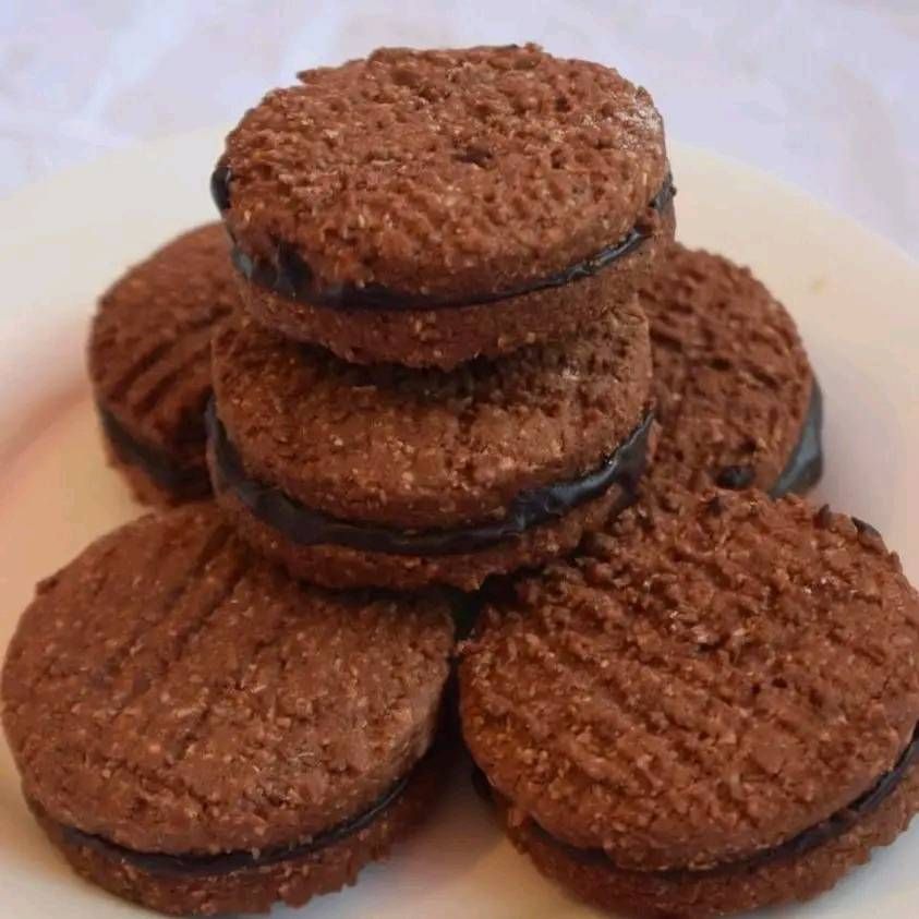 Coconut Chocolate Biscuits - Nine Recipes