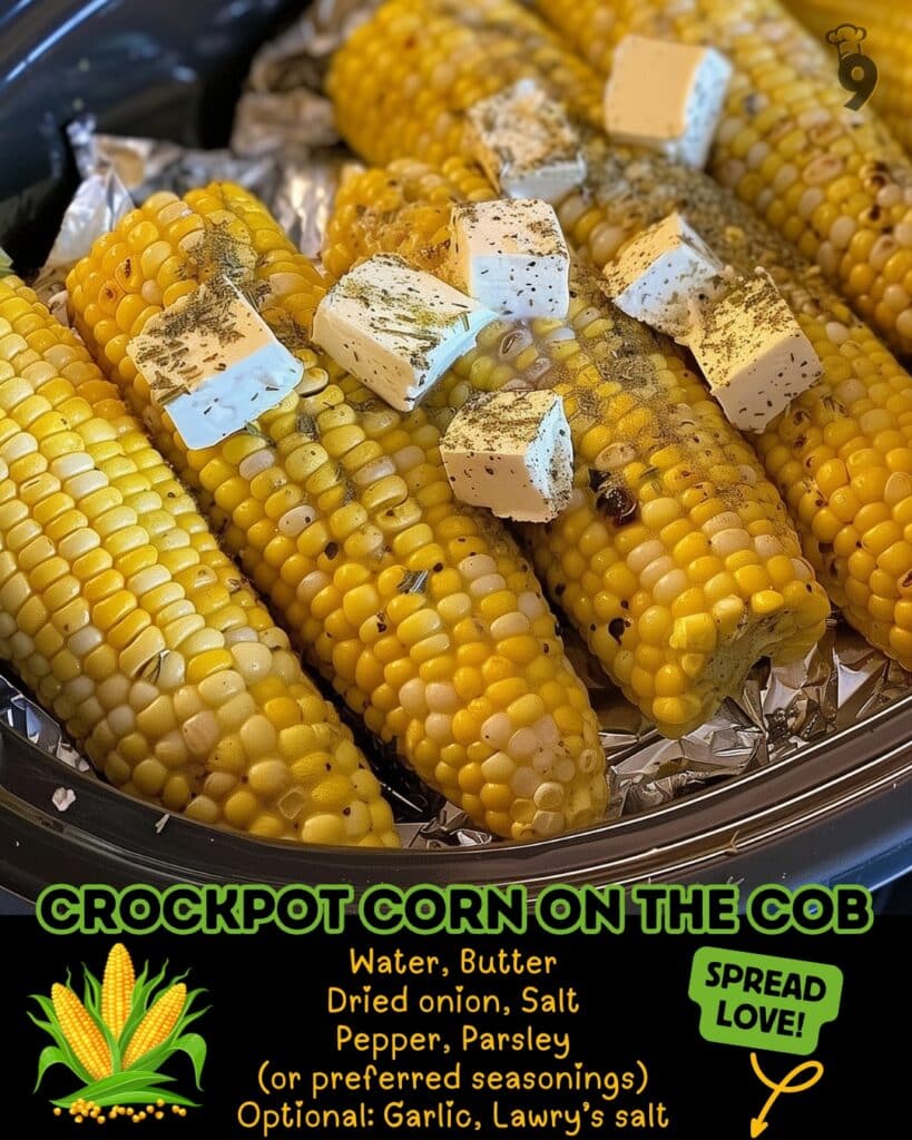 Crockpot Corn on the Cob - Nine Recipes